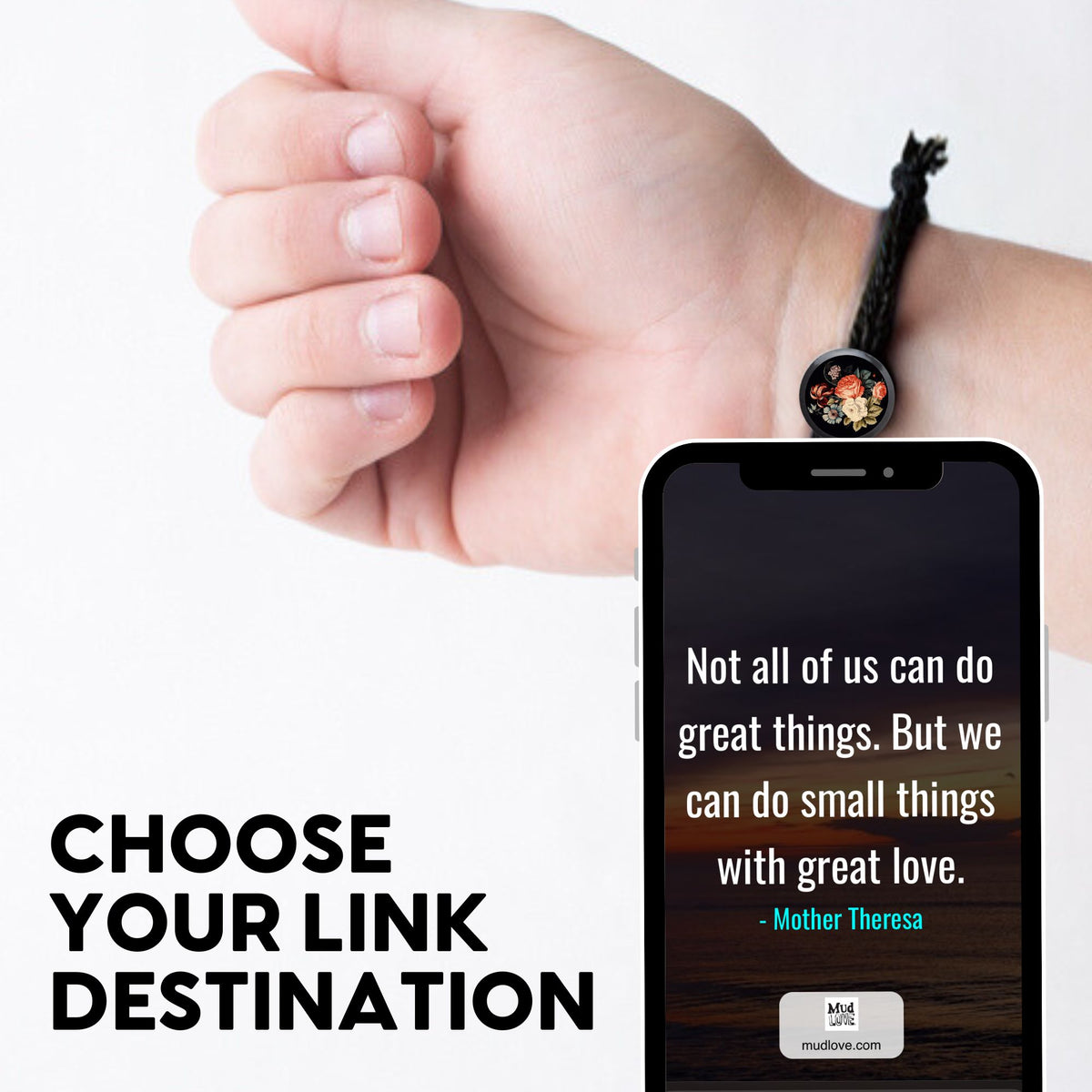 Custom Beacon Smart Product - Woven Bracelets - BULK – MudLOVE