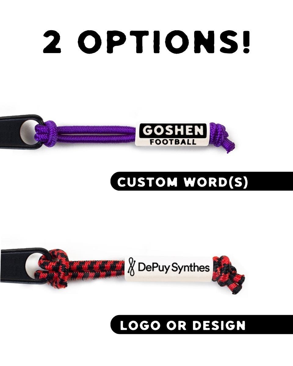 Custom Active Zipper Tags - BULK – MudLOVE